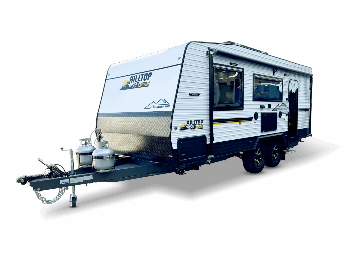 Feathertop 19.6’ BASE MODEL Dual Axle | Hilltop Caravans | Set Up Camp