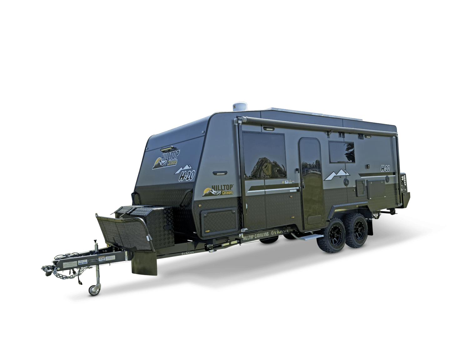 H20 Dual Axle All Terrain | Hilltop Caravans | Set Up Camp