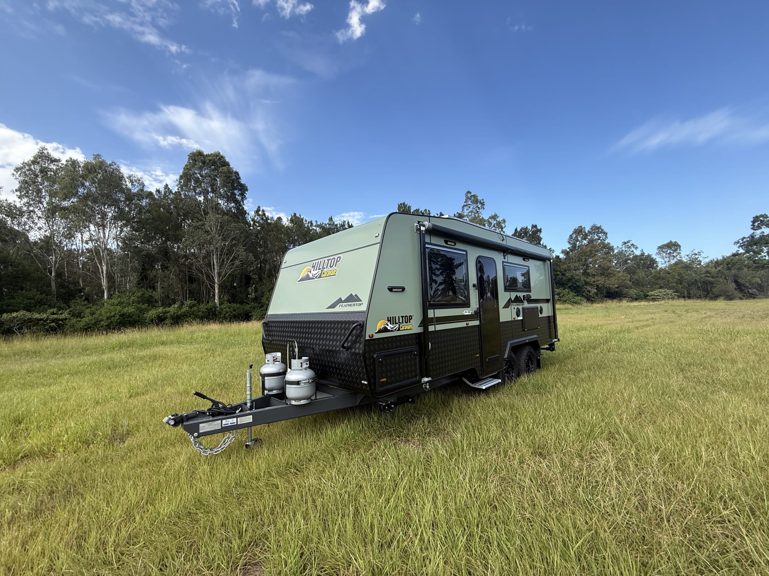 Feathertop 18.9’ Tandem Axle | Hilltop Caravans | Set Up Camp