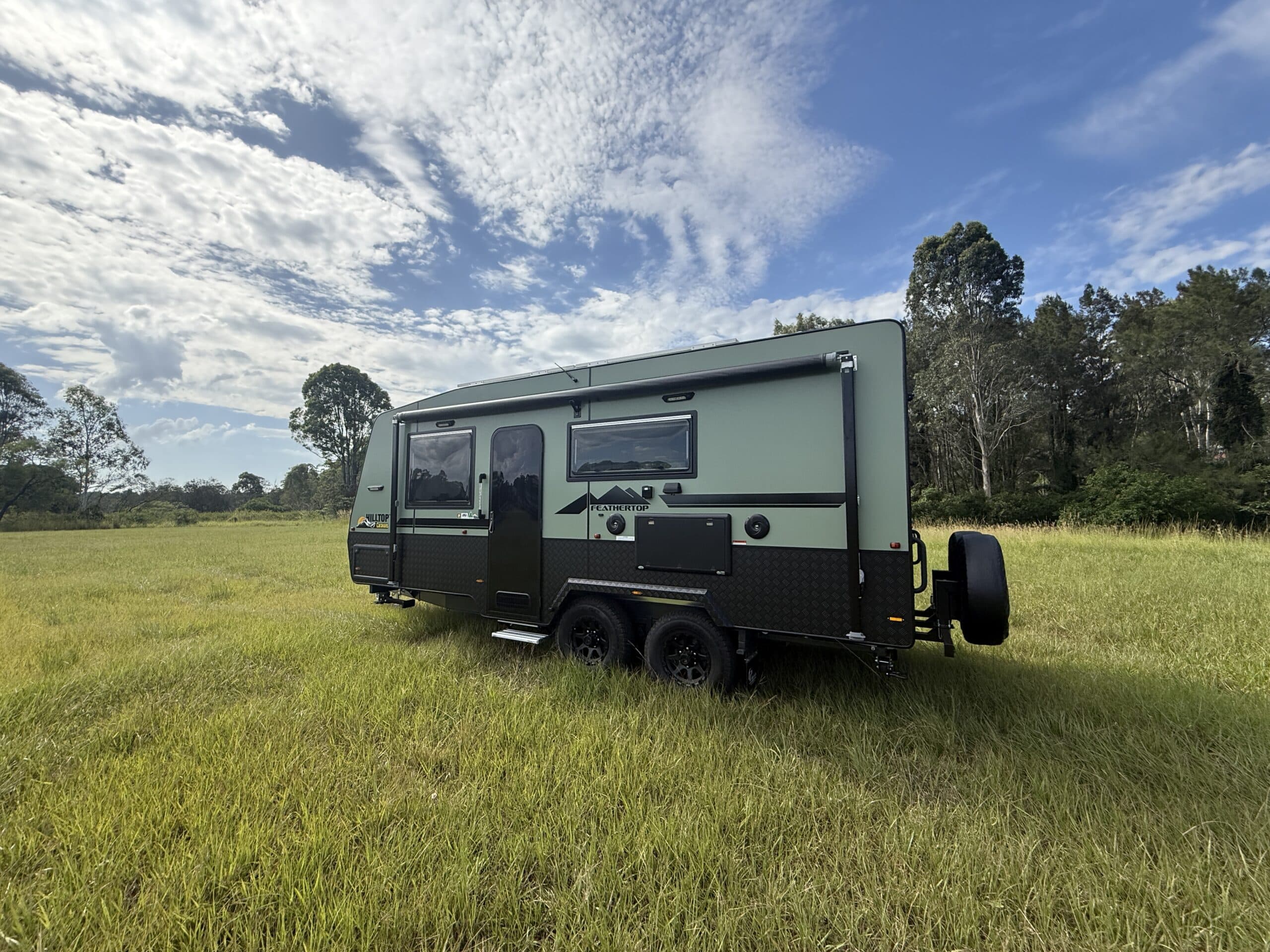 Feathertop 18.9’ Tandem Axle | Hilltop Caravans | Set Up Camp